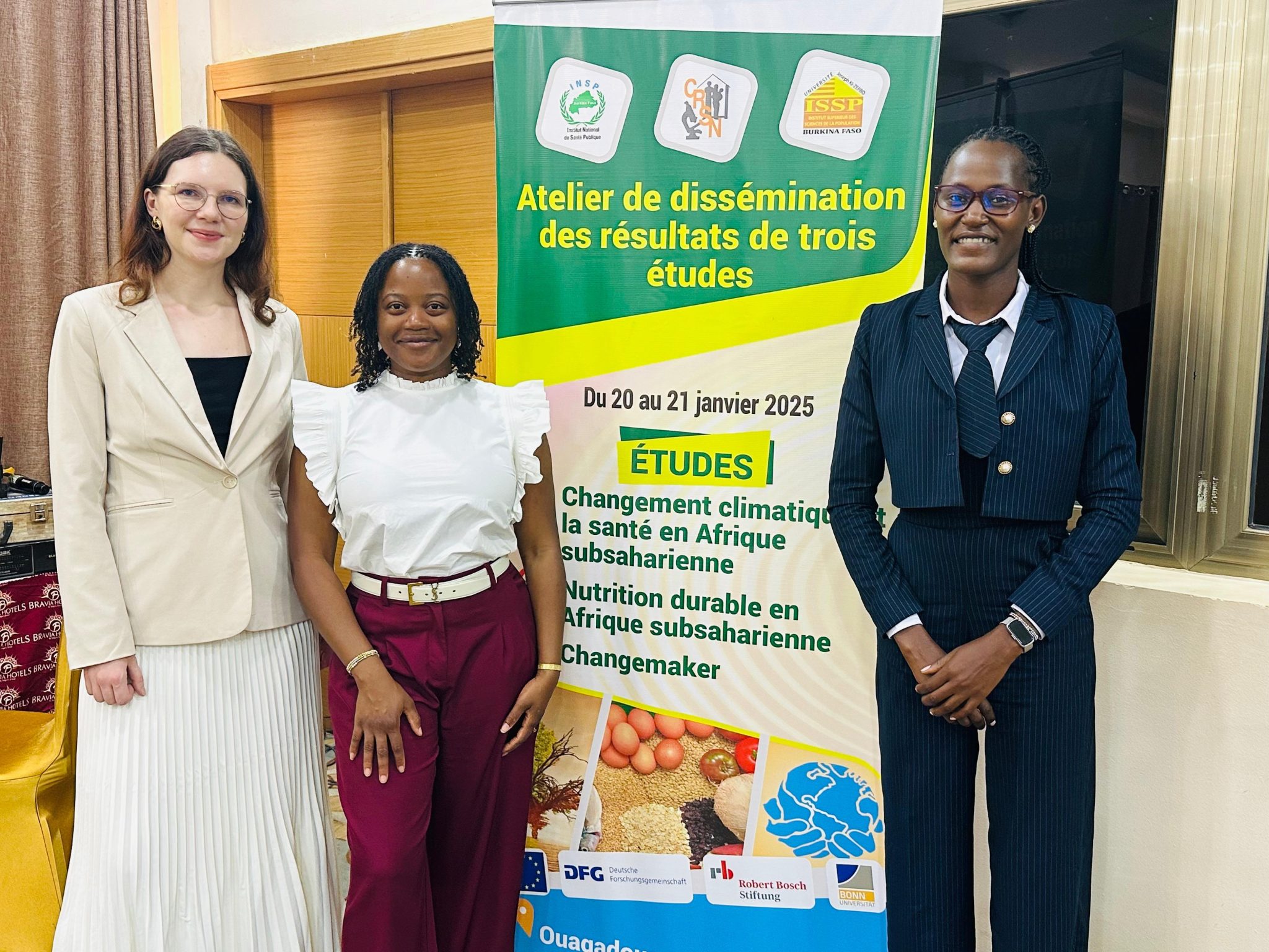 Changemaker dissemination event in Ouagadougou, Burkina Faso, January ...